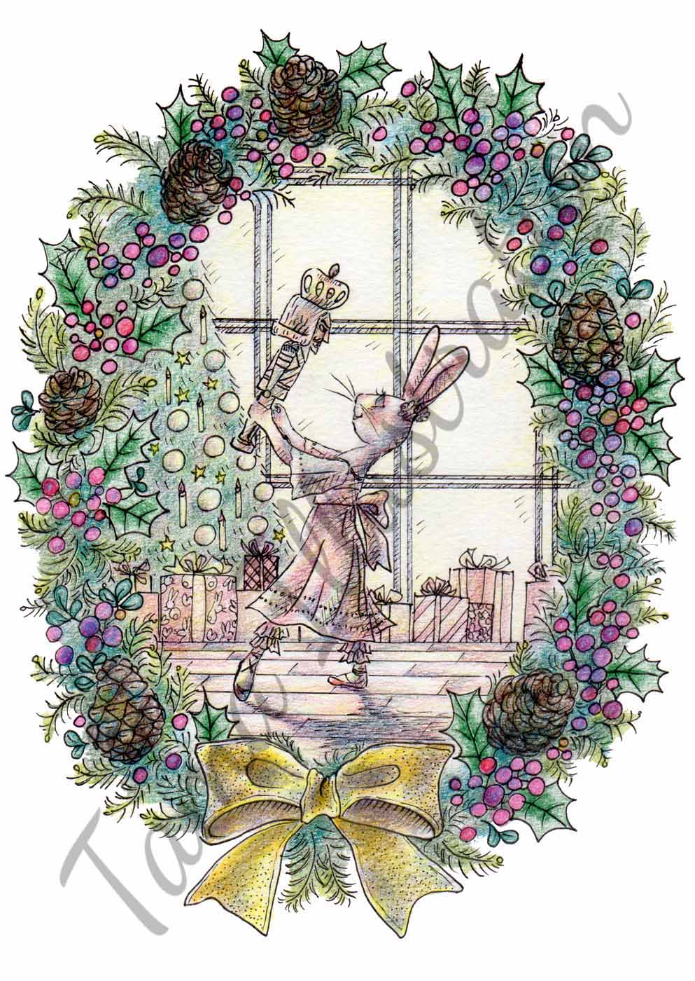 Clara and the Nutcracker – Tama Illustration
