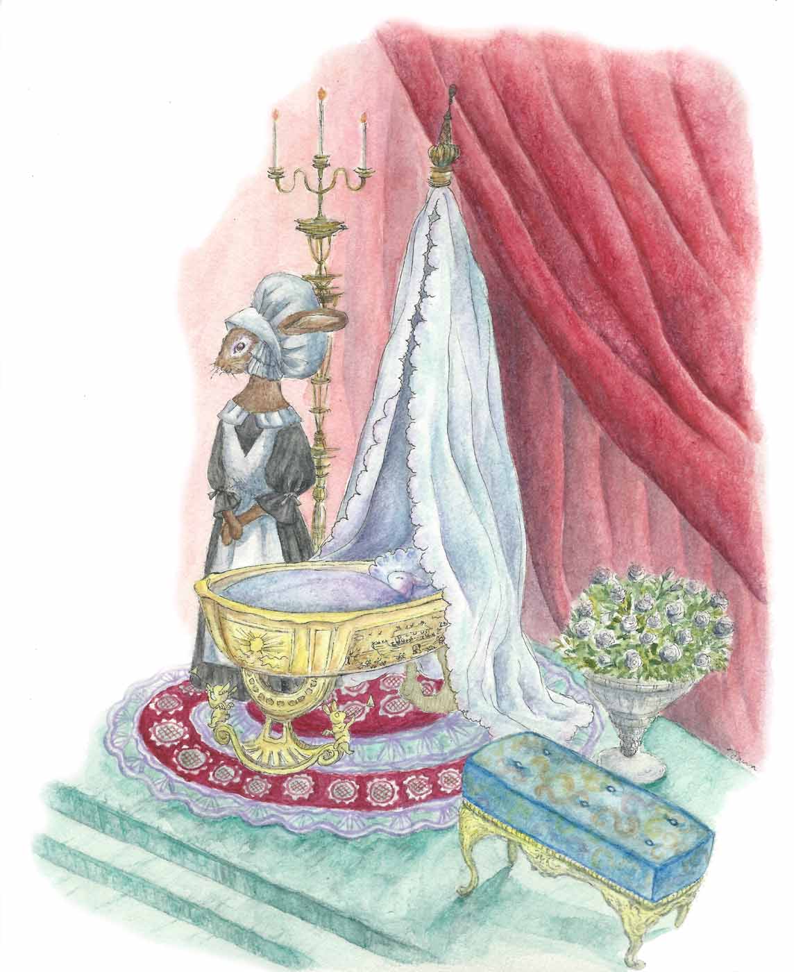 The Christening – Tama Illustration